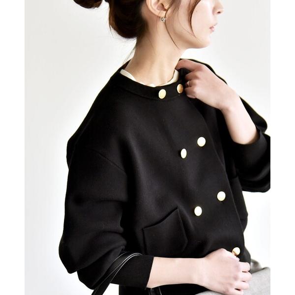 ZOZO問い合わせ番号:102220047ショップ:SHIPS for women，シップス フォー ウィメンブランド:quaranciel，カランシエル，SHIPS，シップス商品名:quaranciel:〈手洗い可能〉ノーカラー ダブル ...