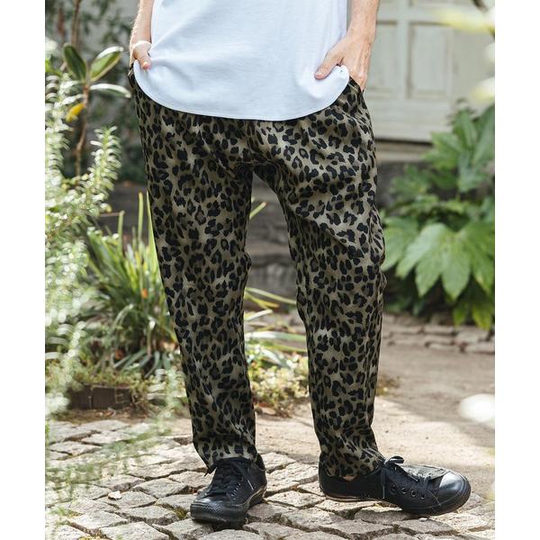 ZOZO問い合わせ番号:102220314ショップ:CAMBIO，カンビオブランド:CAMBIO，カンビオ商品名:mp14468- Leopard Relax Pants レオパードイージーパンツ(S61926cmb)カテゴリ:パンツ&gt...