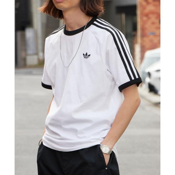 ZOZO問い合わせ番号:102221759ショップ:ROOP TOKYO，ループトーキョーブランド:adidas，アディダス，ROOPTOKYO，ループトウキョウ商品名:adidas/アディダス 3-STRIPS TEE ラグランスリーブ ...