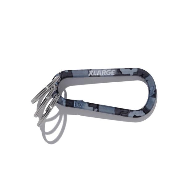 ZOZO問い合わせ番号:102222492ショップ:XLARGE，エクストララージブランド:XLARGE，エクストララージ商品名:STANDARD LOGO KEYRING CARABINERカテゴリ:財布/小物>キーケース/キーアク...