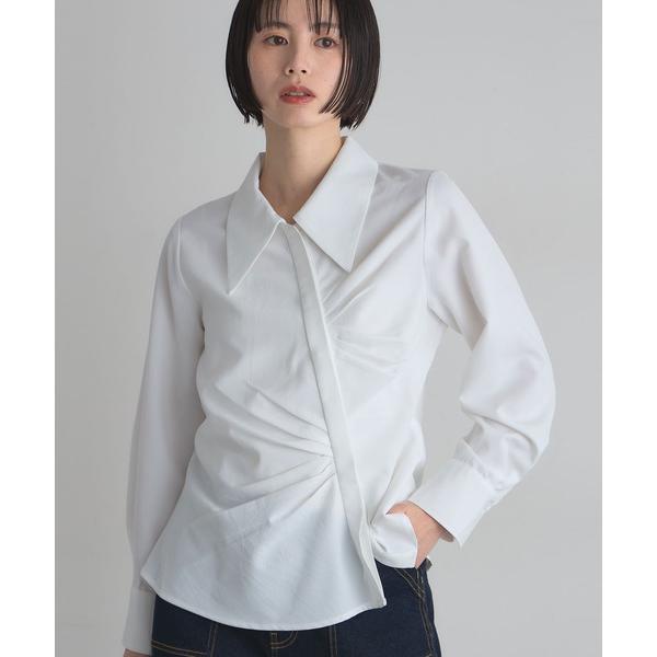 ZOZO問い合わせ番号:102222613ショップ:tocco closet／&amp;. NOSTALGIA，トッコ　クローゼット　／　アンドドットノスタルジアブランド:ARVELLIA，アルベリア商品名:FOLD FLOW SHIRTカ...