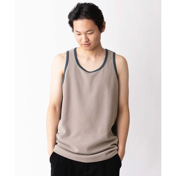 ZOZO問い合わせ番号:102222922ショップ:gym master，ジムマスターブランド:gym master，ジムマスター商品名:7.2ozドライワッフルタンクトップカテゴリ:トップス>Tシャツ/カットソーブランド品番:G73...