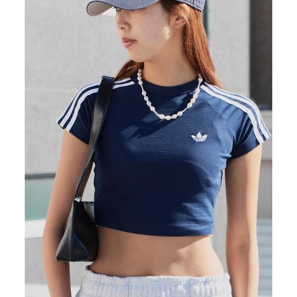 ZOZO問い合わせ番号:102222961ショップ:ROOP TOKYO，ループトーキョーブランド:adidas，アディダス，ROOPTOKYO，ループトウキョウ商品名:adidas/アディダス SST BABY TEE スリーストライプス...