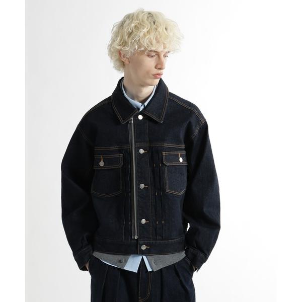『タイムセール実施中』ZOZO問い合わせ番号:102223277ショップ:HARE，ハレブランド:HARE，ハレ商品名:【SET UP対応】ZIPトラッカーデニムブルゾン(HARE)カテゴリ:ジャケット/アウター>ブルゾンブランド品番...