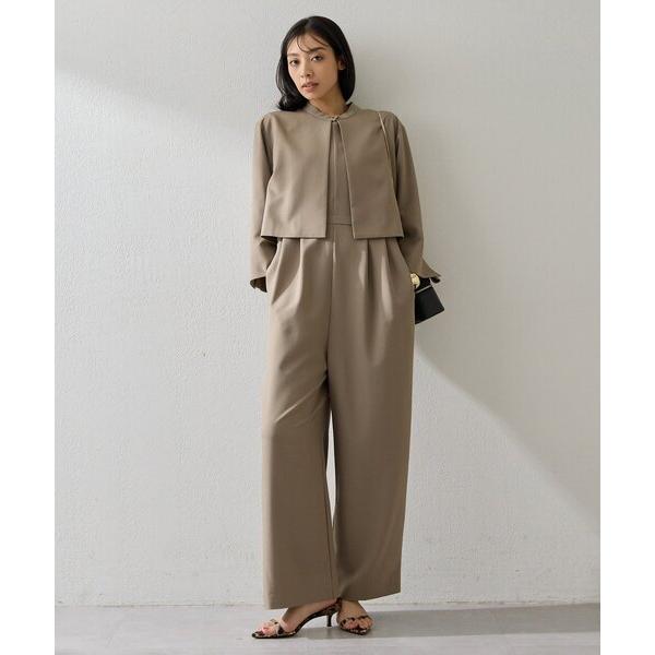 ZOZO問い合わせ番号:102223571ショップ:Whim Gazette，ウィムガゼットブランド:THE PAUSE，ザ ポーズ，Whim Gazette，ウィムガゼット商品名:【THE PAUSE】ジャケットセットオールインワンカテゴ...