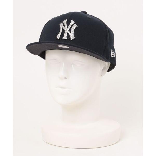 『タイムセール実施中』ZOZO問い合わせ番号:102223734ショップ:DONOBAN，ドノバンブランド:NEW ERA，ニューエラ商品名:【NEW ERA】59FIFTY Rhinestone Badge ラインストーンバッジ [SSL...