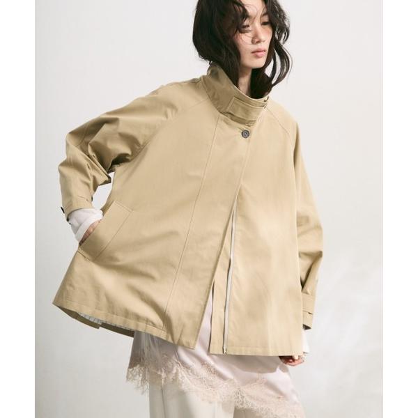 ZOZO問い合わせ番号:102223887ショップ:Auntie Rosa，アンティローザブランド:Lutim by u，ルチバイユー商品名:スタンドカラーショートトレンチコートカテゴリ:ジャケット/アウター>トレンチコートブランド品...