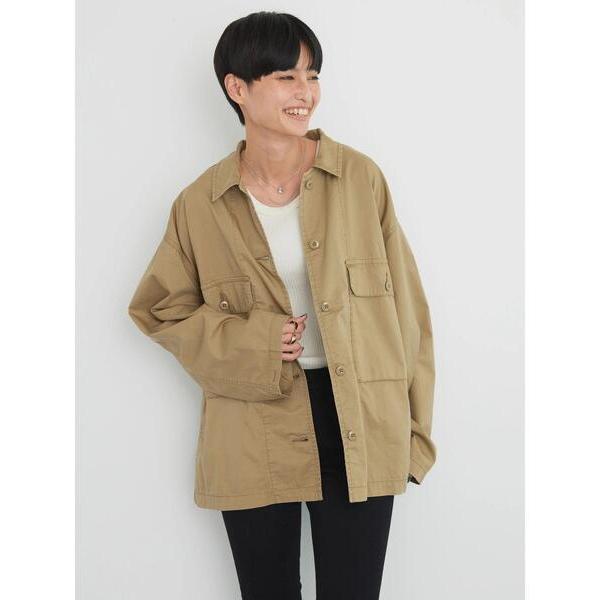 『セール実施中』参考価格：3，991円発売時期：2023年07月コンディション：C（やや使用感あり）使用感があり、やや気になる傷や汚れがあるアイテム全体的：色あせ参考商品名：ミリタリーシャツブルゾン参考品番：HA34L0Y01K0【商品に関...