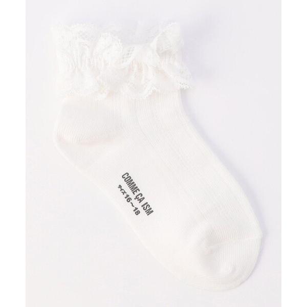 『タイムセール実施中』※このアイテムは返品・交換対象外商品です。ZOZO問い合わせ番号:102235526ショップ:COMME CA ISM，コムサイズムブランド:COMME CA ISM，コムサイズム商品名:レース付き 針抜き柄 ショート...