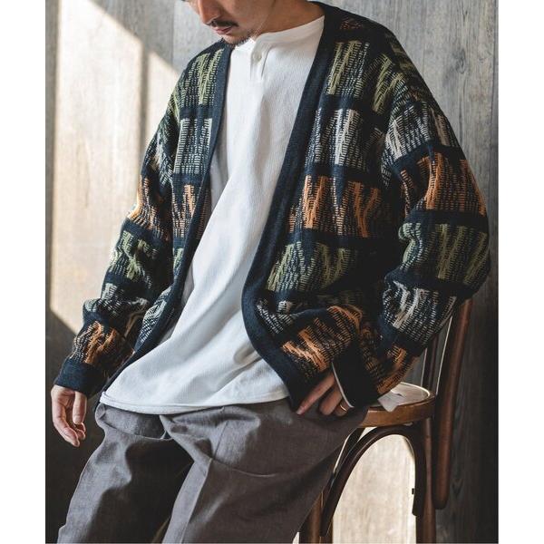 『セール実施中』参考価格：13，200円発売時期：2023年02月コンディション：C（やや使用感あり）使用感があり、やや気になる傷や汚れがあるアイテム全体的：色あせ参考商品名：【GEOM PATTERN / ジオメパターン】ジャガード カー...