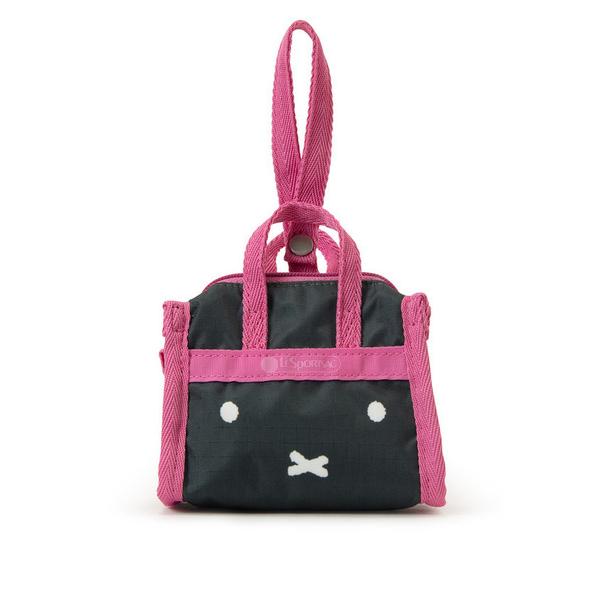ZOZO問い合わせ番号:102257562ショップ:LeSportsac，レスポートサックブランド:LeSportsac，レスポートサック商品名:MICRO WEEKENDER CHARM ミッフィーグリーン/ピンクチャームカテゴリ:アクセ...
