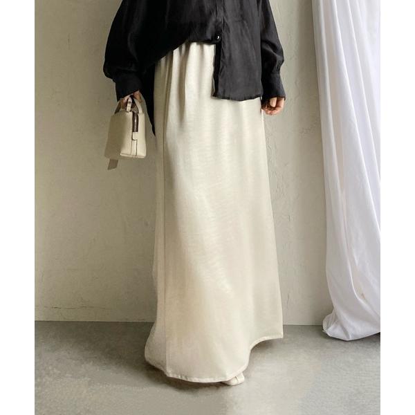 『セール実施中』ZOZO問い合わせ番号:102258604ショップ:wears，ウェアーズブランド:She's Closet，シーズクローゼット商品名:セミフレア光沢シャイニーロング サテンスカートカテゴリ:スカート>スカートブランド...