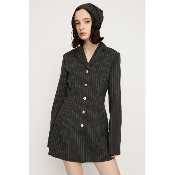 ZOZO問い合わせ番号:102258760ショップ:SLY，スライブランド:SLY，スライ商品名:TAILORED S/OP テーラード ショートワンピース 春服カテゴリ:ワンピース/ドレス>ワンピースブランド品番:030JSR33-...