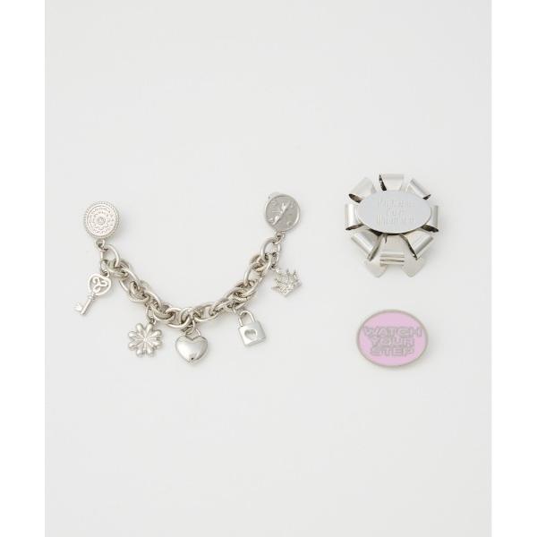 ZOZO問い合わせ番号:102258772ショップ:SLY，スライブランド:SLY，スライ商品名:【2026SS新作】CLIP BADGE SET クリップバッジセットカテゴリ:雑貨/ホビー>バッジブランド品番:030JSA56-31...