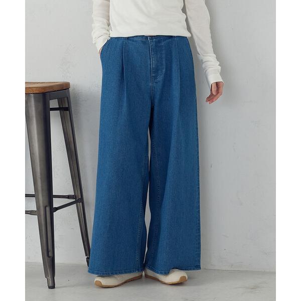 『タイムセール実施中』ZOZO問い合わせ番号:102258882ショップ:COMME CA ISM，コムサイズムブランド:COMME CA ISM，コムサイズム商品名:【宮城舞さん着用】ス−パ−ワイドデニムパンツカテゴリ:パンツ>デニ...