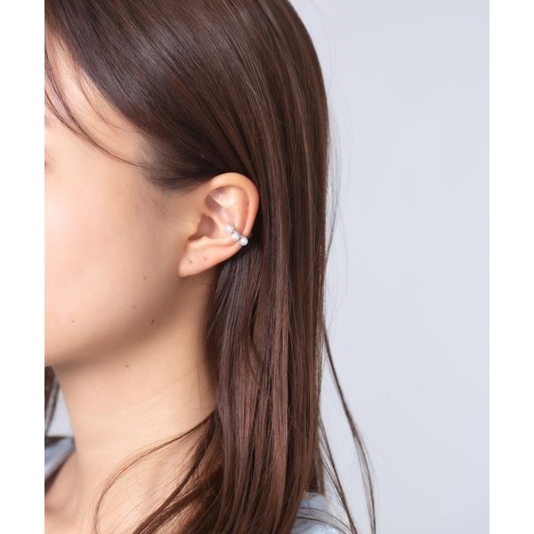 ZOZO問い合わせ番号:102259252ショップ:COLLARS，カラーズブランド:LINFA　，リンファ商品名:ステンレス　アクリルパールイヤーカフカテゴリ:アクセサリー>イヤーカフブランド品番:LNK-25162素材:ステンレス...