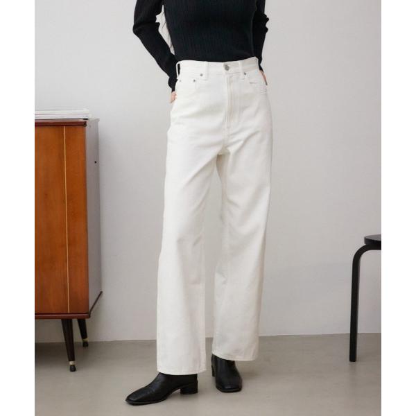 ZOZO問い合わせ番号:102259576ショップ:AZUL BY MOUSSY，アズールバイマウジーブランド:AZUL BY MOUSSY，アズールバイマウジー商品名:AZUL DENIM ハイウエストワイドデニムカテゴリ:パンツ>...