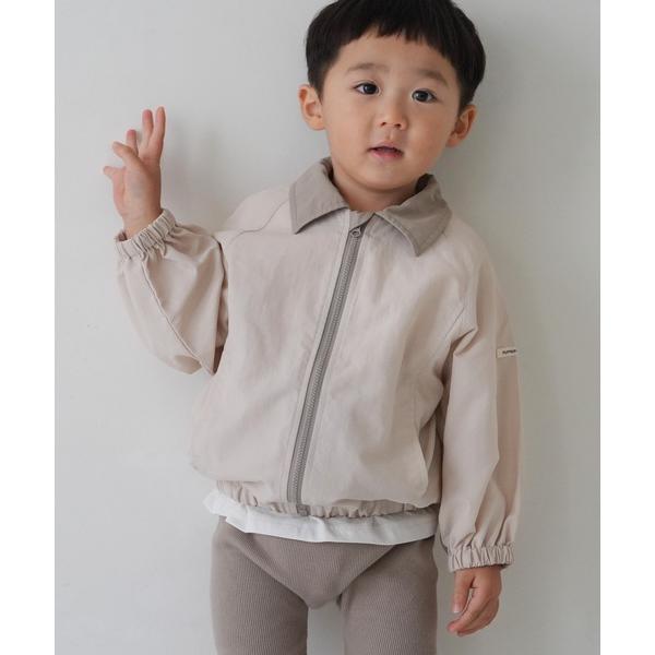 ZOZO問い合わせ番号:102260041ショップ:PUPPAPUPO，プッパプーポブランド:PUPPAPUPO，プッパプーポ商品名:ステンカラー ジップアップ ジャケットカテゴリ:ジャケット/アウター>ブルゾンブランド品番:2601...