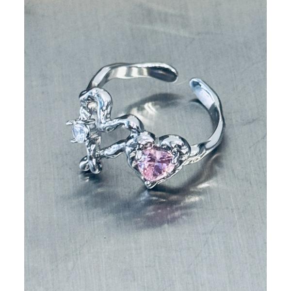 ZOZO問い合わせ番号:102260756ショップ:Auntie Rosa，アンティローザブランド:Y2K SYNAPSE FACTORY，ワイツーケー シナプスファクトリー商品名:【モチーフ】リング２カテゴリ:アクセサリー>リングブ...