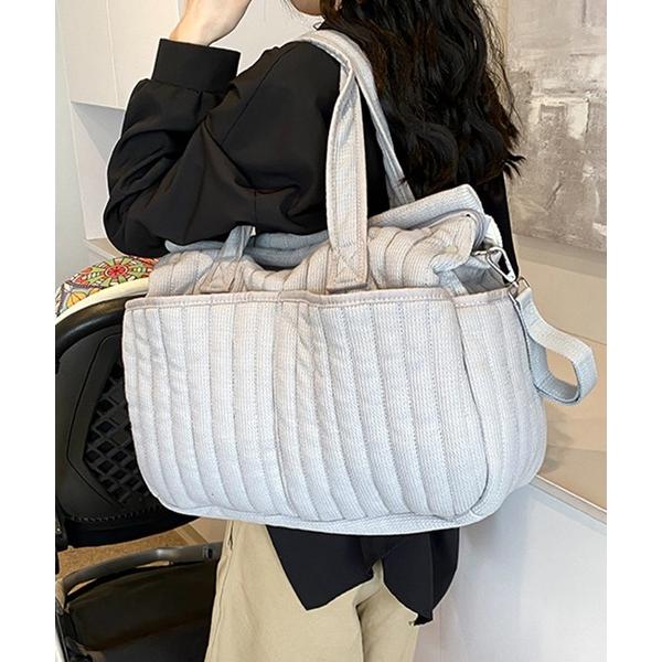 ZOZO問い合わせ番号:102261075ショップ:TeddyShop，テディショップブランド:DAY CLOSET，デイ クローゼット商品名:【大容量/仕切れる収納/ベビーカー取り付け可/2WAY】トート＆ショルダー 多機能 マザーズバッ...