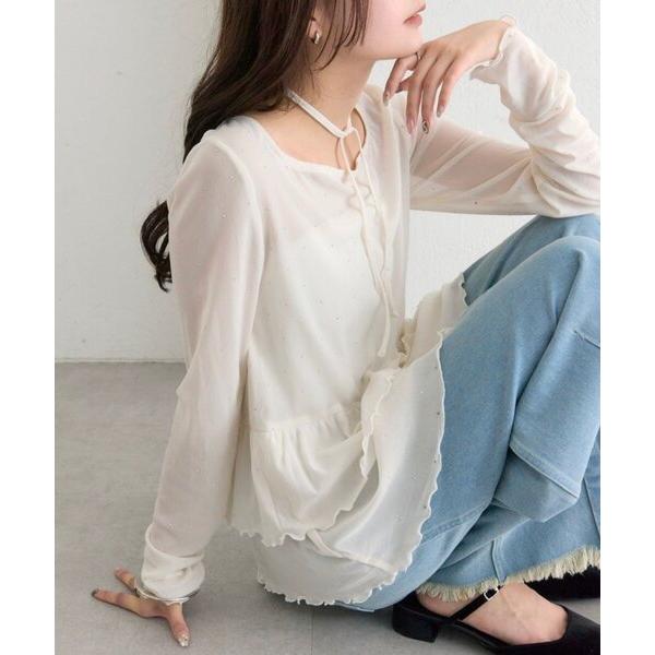 『タイムセール実施中』ZOZO問い合わせ番号:102270133ショップ:mystic，ミスティックブランド:mystic，ミスティック商品名:26SSドットティアードプルオーバーカテゴリ:トップス>Tシャツ/カットソーブランド品番:...