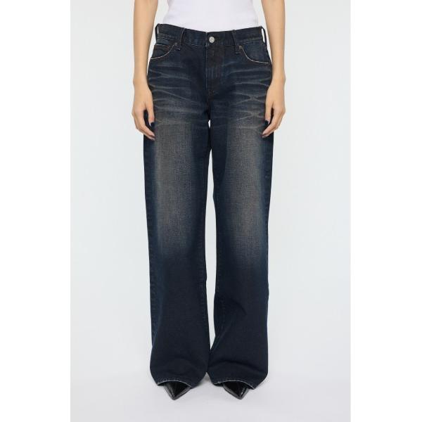 ZOZO問い合わせ番号:102270135ショップ:MOUSSY，マウジーブランド:MOUSSY，マウジー商品名:【26年SS新作】DIRT EFFECTED WIDE STRAIGHTカテゴリ:パンツ>デニムパンツブランド品番:01...