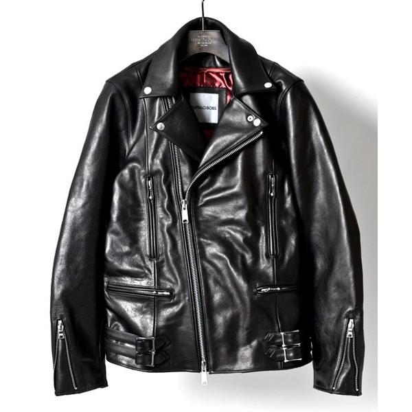 参考価格：59，950円発売時期：2024年09月コンディション：B（目立つ使用感なし）使用感が少ない、または気にならないアイテム全体的：汚れ参考商品名：THUNDERBOLT-COW(サンダーボルト カウ)ダブルライダース カウ レザージ...