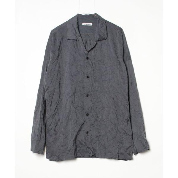 『セール実施中』参考価格：37，400円発売時期：2023年02月コンディション：A（使用感なし）数回使用した程度で使用感が感じられないアイテム参考商品名：PE/LIポプリン リンクル加工 L/S シャツ /  PE/LI POPLIN W...