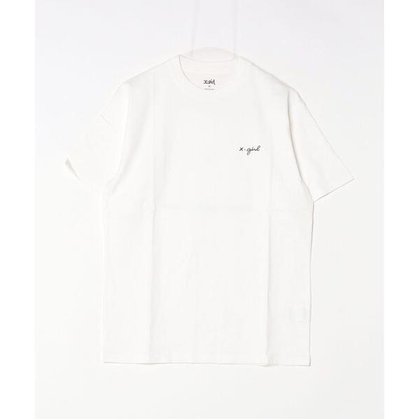 『セール実施中』ZOZO問い合わせ番号:102303742ショップ:X-girl，エックスガールブランド:X-girl，エックスガール商品名:CURSIVE LOGO S/S TEEカテゴリ:トップス>Tシャツ/カットソーブランド品番...