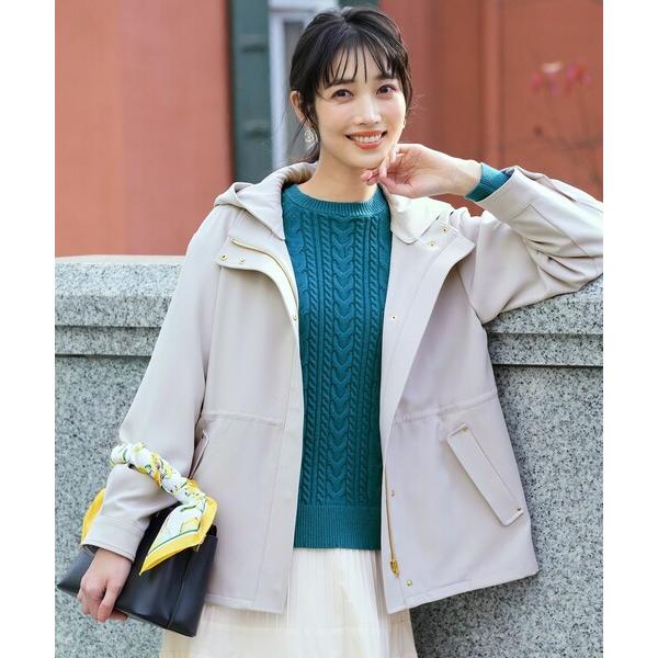 ZOZO問い合わせ番号:102304487ショップ:ANY SIS，エニィ スィスブランド:ANY SIS，エニィスィス商品名:【2WAY】エレカジストレッチ フーデットハーフ アウターカテゴリ:ジャケット/アウター>マウンテンパーカ...