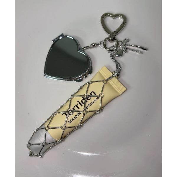 ※このアイテムは返品・交換対象外商品です。ZOZO問い合わせ番号:102304859ショップ:VIBGYOR，ヴィブジョーブランド:MASHIRO，マシロ，VIBGYOR，ヴィブジョー商品名:【MASHIRO】チェーンリップケース＆ハートミ...