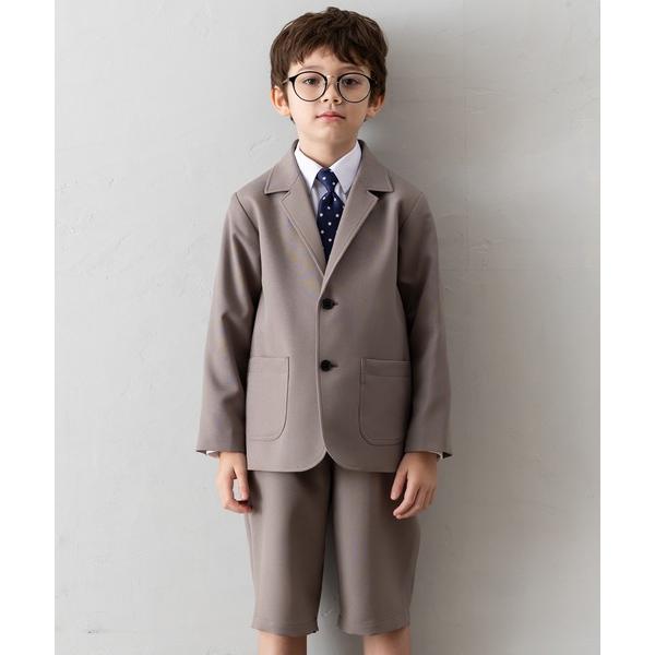 『タイムセール実施中』ZOZO問い合わせ番号:102305102ショップ:ROBE FAMILLE，ローブファミーユブランド:BTZ TOKYO，ビーティーゼットトウキョウ商品名:【4点セットスーツ】ジャケット+ハーフパンツ+シャツ+ネクタ...