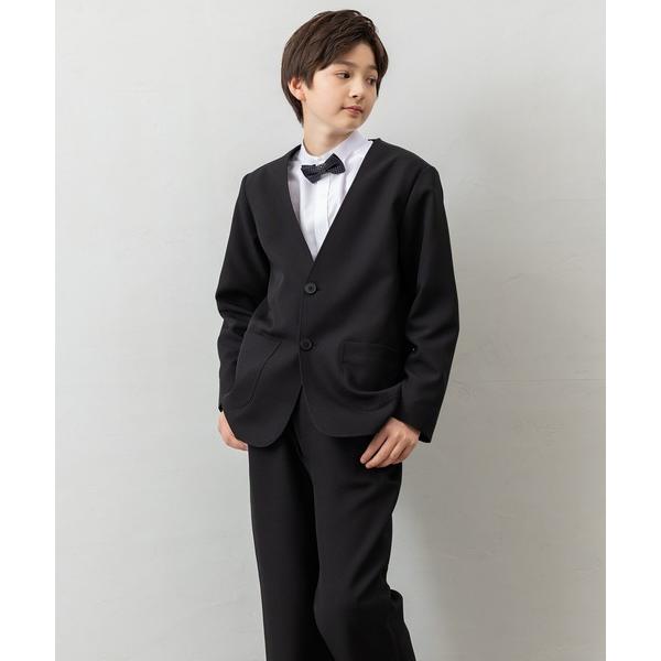 『タイムセール実施中』ZOZO問い合わせ番号:102305108ショップ:ROBE FAMILLE，ローブファミーユブランド:BTZ TOKYO，ビーティーゼットトウキョウ商品名:【4点セットスーツ】ジャケット+パンツ+シャツ+蝶ネクタイカ...