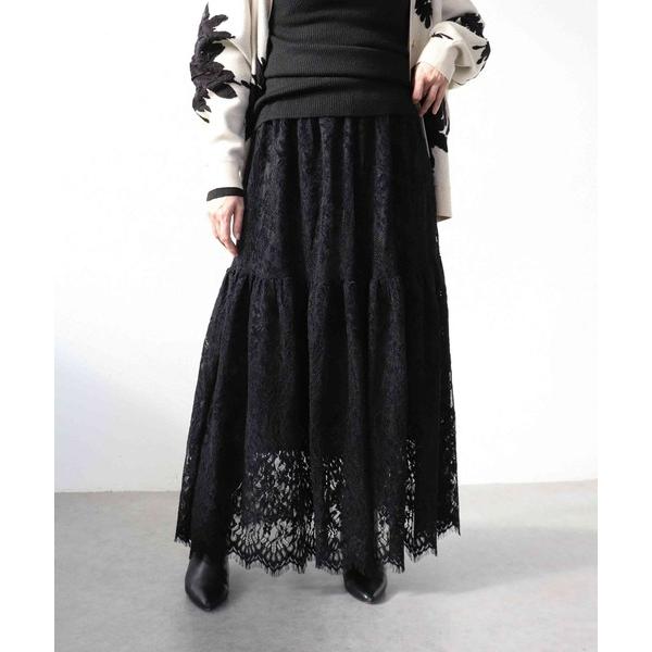 ZOZO問い合わせ番号:102305274ショップ:Three Four Time，スリーフォータイムブランド:Three Four Time，スリーフォータイム商品名:起毛レースギャザースカートカテゴリ:スカート>スカートブランド品...