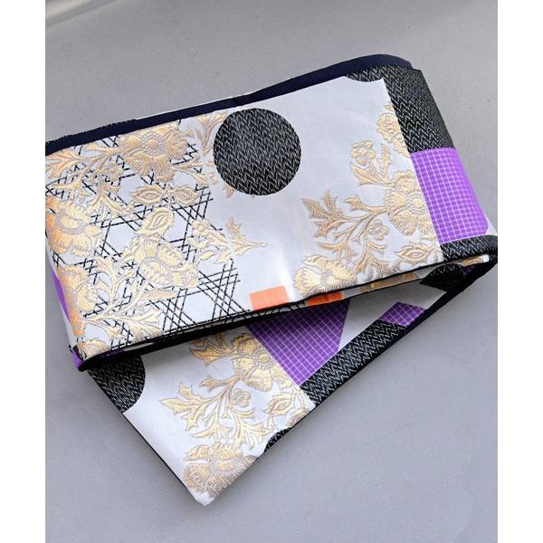 ZOZO問い合わせ番号:102305837ショップ:utatane，ウタタネブランド:utatane，ウタタネ商品名:帯単品 小袋帯 ニコアンティーク 金華グラフィカカテゴリ:水着/着物・浴衣>和装小物ブランド品番:527962840...