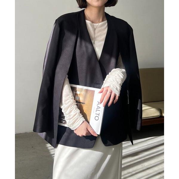 ZOZO問い合わせ番号:102306073ショップ:CAPRICIEUX LE'MAGE，カプリシュレマージュブランド:CAPRICIEUX LE'MAGE，カプリシューレマージュ商品名:【再販】〈C.L〉スリットスリーブジャケットカテゴリ...