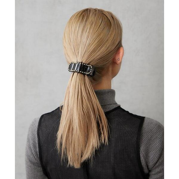 ZOZO問い合わせ番号:102306231ショップ:BIRTHDAY BAR，バースデイバーブランド:BIRTHDAY BAR，バースデイバー，Actually，アクチュアリー商品名:スタッズ付き横バンスカテゴリ:ヘアアクセサリー>バ...