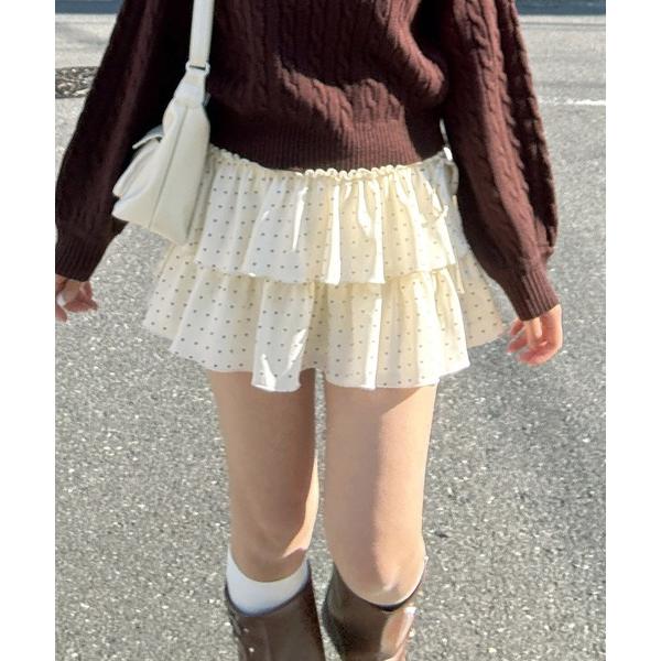 『セール実施中』ZOZO問い合わせ番号:102306455ショップ:AS KNOW AS PLUS，アズノゥアズプラスブランド:AS KNOW AS plus，アズノゥアズプラス商品名:○デザインティアードリボンミニスカート（チェック・ドッ...