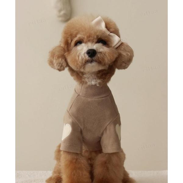 『タイムセール実施中』※このアイテムは返品・交換対象外商品です。ZOZO問い合わせ番号:102306592ショップ:Dalfwin，ダールフィンブランド:Dalfwin，ダールフィン商品名:ペットウェア 袖のハートデザインがポイントのカット...