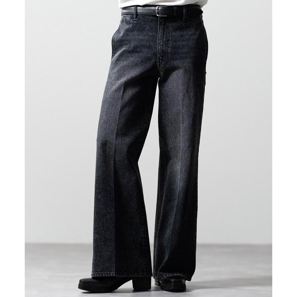 ZOZO問い合わせ番号:102306727ショップ:EMMA CLOTHES，エマ クローズブランド:CLEL，クレイル商品名:【CLEL】Vintage Design Semi-wide Flare Denim Pants / ヴィンテー...