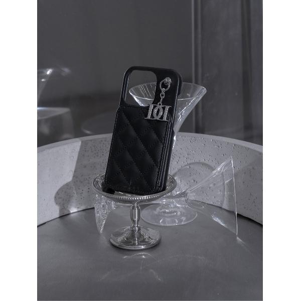 ZOZO問い合わせ番号:102307491ショップ:Darich，ダーリッチブランド:Darich，ダーリッチ商品名:キルティングミラーDDチャームiPhoneケースカテゴリ:PC・スマホグッズ/家電>スマホケース/カバーブランド品番...