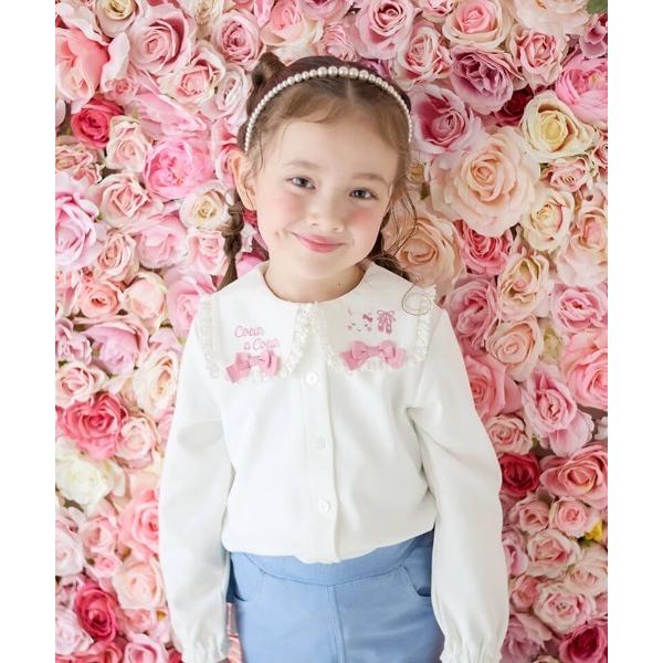 ZOZO問い合わせ番号:102307633ショップ:KIMURATAN ONLINE，キムラタン オンラインブランド:coeur a coeur，クーラクール商品名:coeur a coeur うさみみブラウスカテゴリ:トップス>シャ...