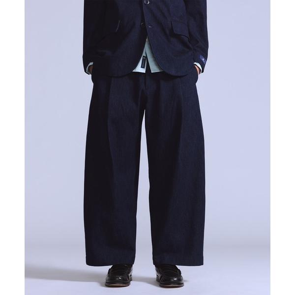 ZOZO問い合わせ番号:102307764ショップ:Levi's，リーバイスブランド:Levi's，リーバイス商品名:Levi's/リーバイス BLUETAB(TM) プリーツトラウザー ジーンズ ダークインディゴカテゴリ:パンツ>デ...