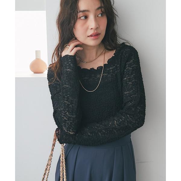 ZOZO問い合わせ番号:102308044ショップ:La boutique BonBon，ラブティックボンボンブランド:La boutique BonBon，ラブティックボンボン商品名:【追加予約決定！】レースストレッチ前後２WAYプルオー...