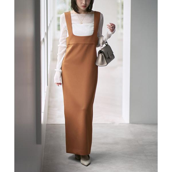 ZOZO問い合わせ番号:102308090ショップ:Spick &amp; Span，スピック アンド スパンブランド:NOBLE，ノーブル商品名:ラフィネダブルクロスソフトスクエアワンピースカテゴリ:ワンピース/ドレス>ワンピースブ...