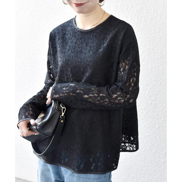 ZOZO問い合わせ番号:102308206ショップ:SHIPS for women，シップス フォー ウィメンブランド:SHIPS any，シップス エニィ，SHIPS，シップス商品名:SHIPS any:〈手洗い可能〉フラワー レース ク...