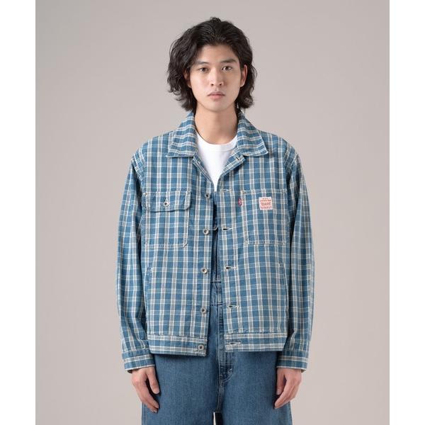 ZOZO問い合わせ番号:102308506ショップ:Levi's，リーバイスブランド:Levi's，リーバイス商品名:Levi's/リーバイス WORKWEAR SUNRISE トラッカージャケットカテゴリ:ジャケット/アウター>デニ...