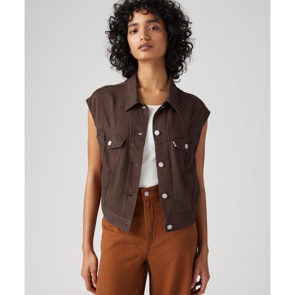 ZOZO問い合わせ番号:102308549ショップ:Levi's，リーバイスブランド:Levi's，リーバイス商品名:Levi's/リーバイス SHRUNKEN 90S ベストカテゴリ:トップス>ベストブランド品番:001W2-001...