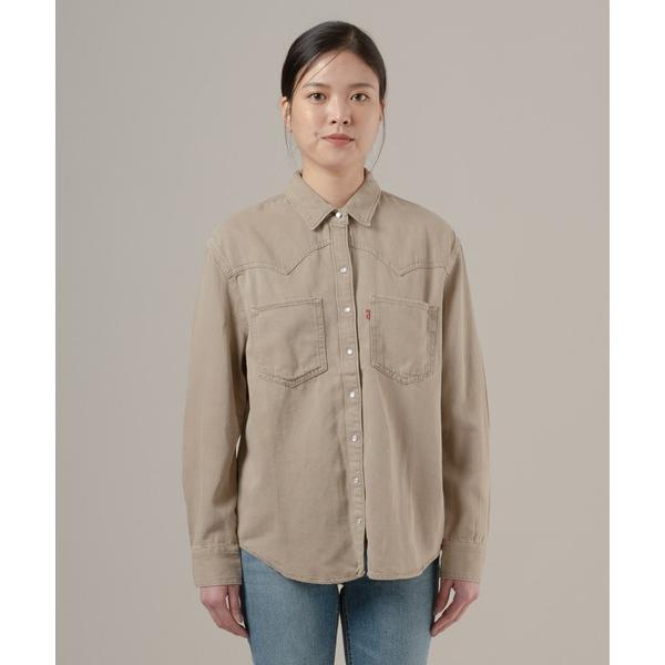 ZOZO問い合わせ番号:102308722ショップ:Levi's，リーバイスブランド:Levi's，リーバイス商品名:Levi's/リーバイス TEODORA ウエスタンシャツカテゴリ:トップス>シャツ/ブラウスブランド品番:A724...