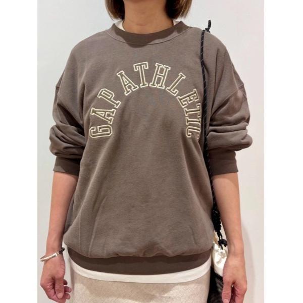 『タイムセール実施中』ZOZO問い合わせ番号:102309018ショップ:GAP，ギャップブランド:GAP，ギャップ商品名:ヴィンテージソフト フレンチテリー オーバーサイズ GAP Athletic スウェットシャツカテゴリ:トップス&g...